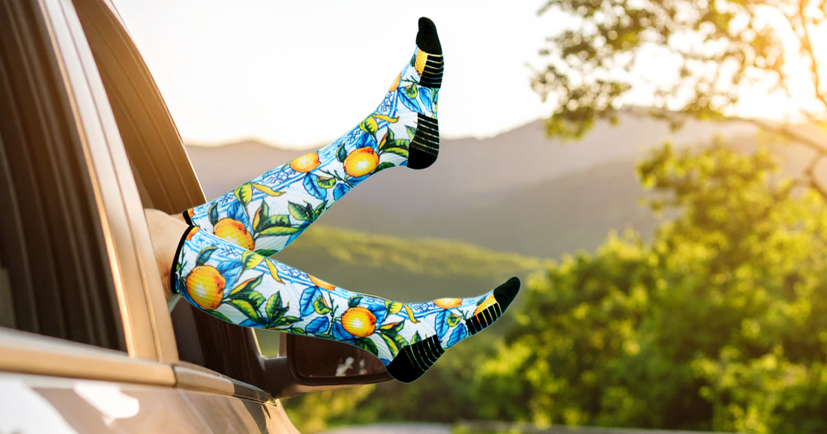 Compression Socks for Travel Season: Comfort for Planes, Road Trips, a ...