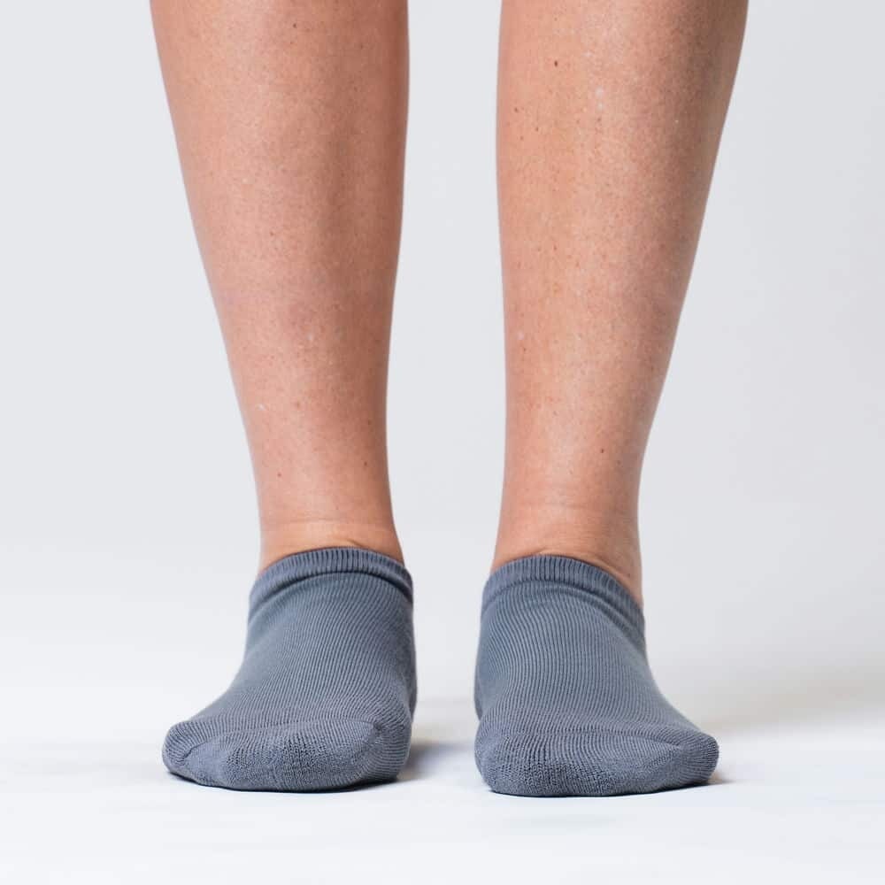 Ankle Socks - Gray 3-Pack | Viasox Provides Comfort & Support