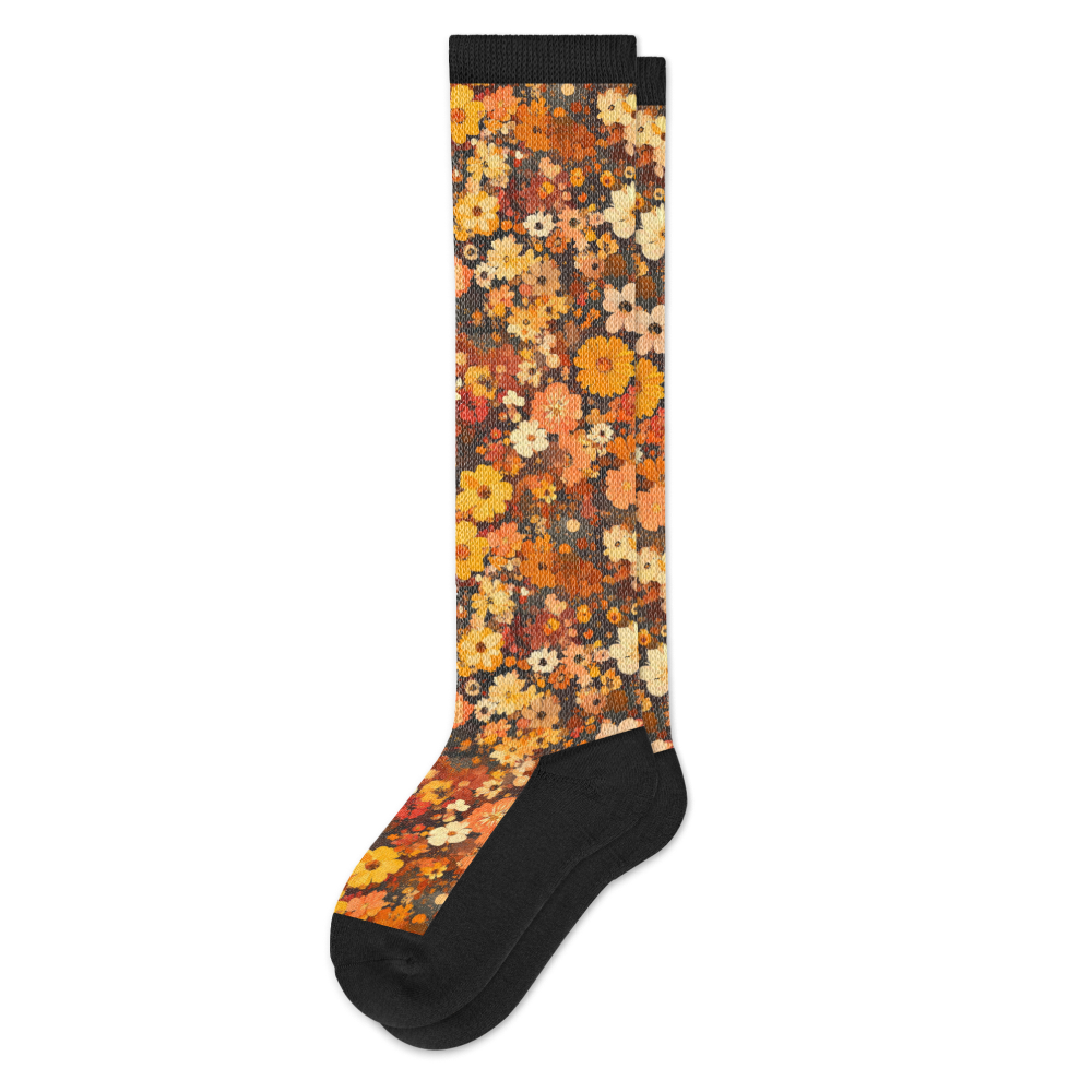 Viasox Amber Blooms EasyStretch™ Socks