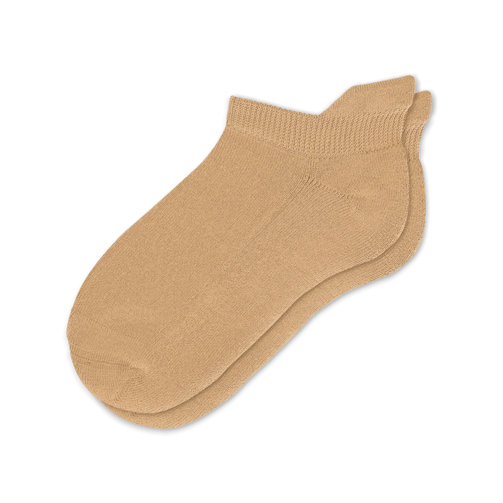 Ankle Socks - Tan 3-Pack | Viasox