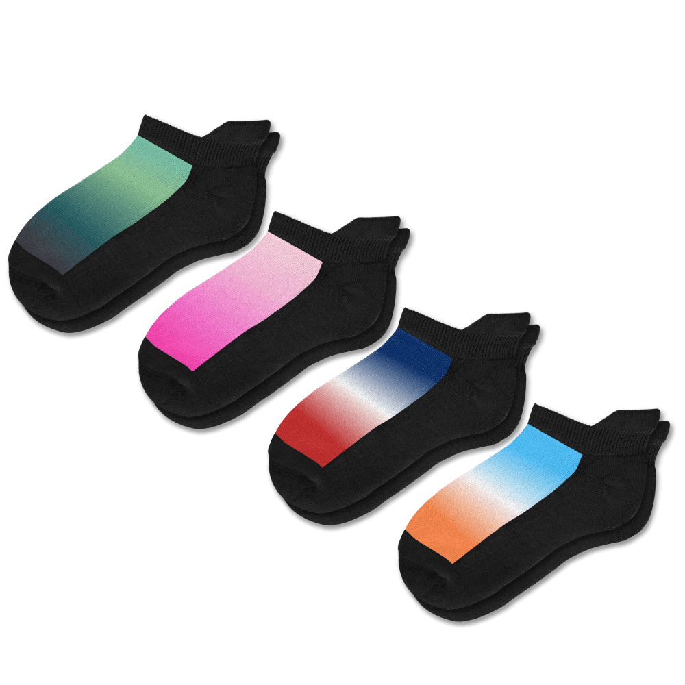 Wide And Stretchy Diabetic Ankle Socks - Viasox
