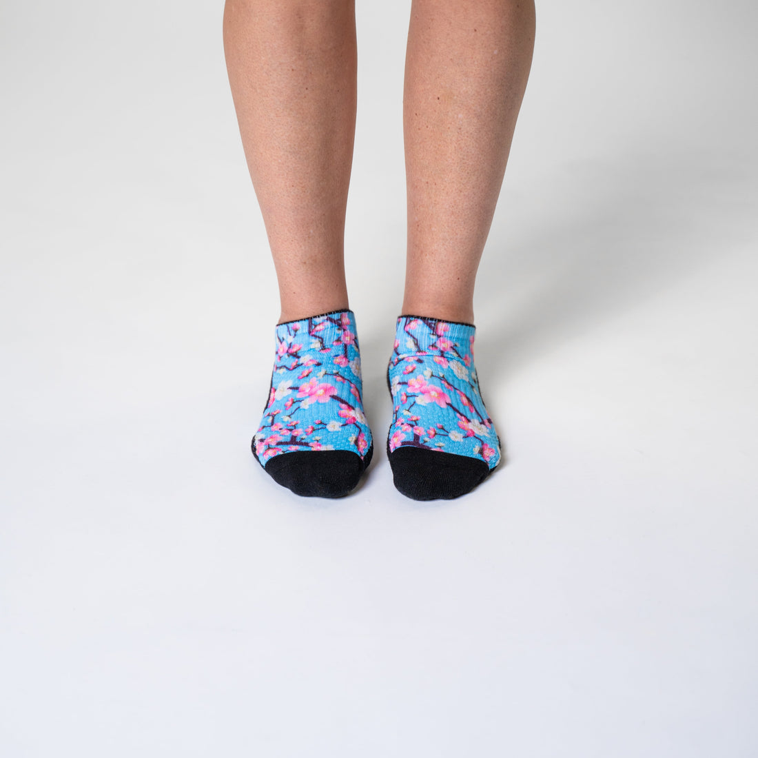 Cherry Blossoms Ankle Compression Socks For Women & Men | Viasox