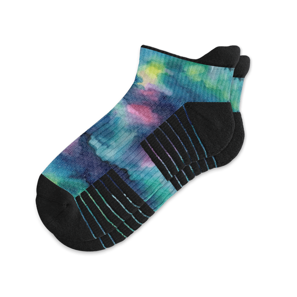 Viasox Northern Lights Ankle Compression Socks for Comfort and Style