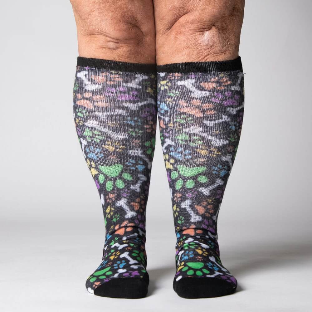 Paws n Bones EasyStretch™ Socks for Comfort and Style – Viasox