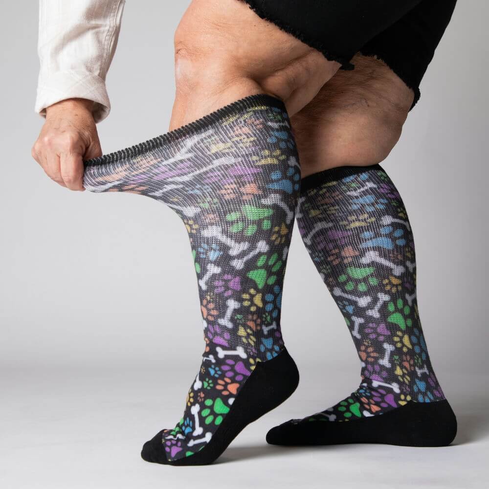 Paws n Bones EasyStretch™ Socks for Comfort and Style – Viasox