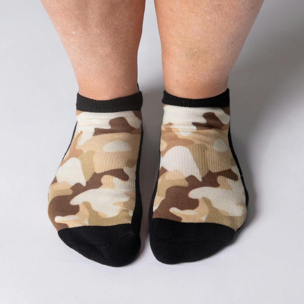 Army Ankle Socks 3-Pack Bundle by Viasox for Comfort and Support