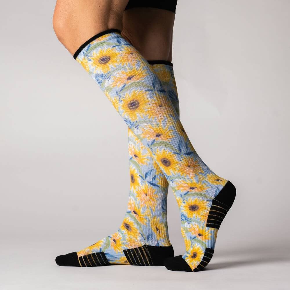 Viasox Sunny Days Compression Socks for a Bright Look