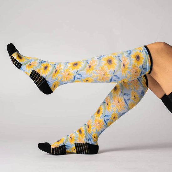 Viasox Sunny Days Compression Socks for a Bright Look