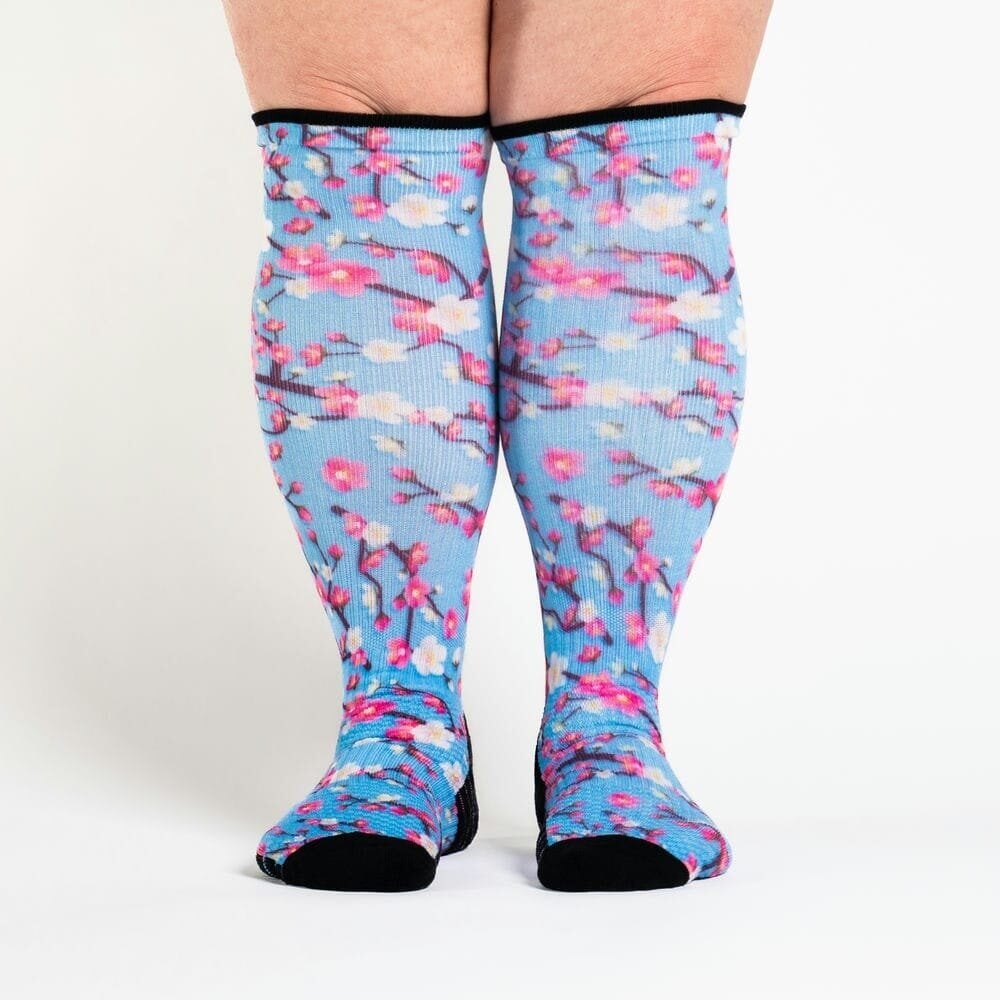 15 mmHg Compression Socks - 3-Pack Flower Power | Viasox