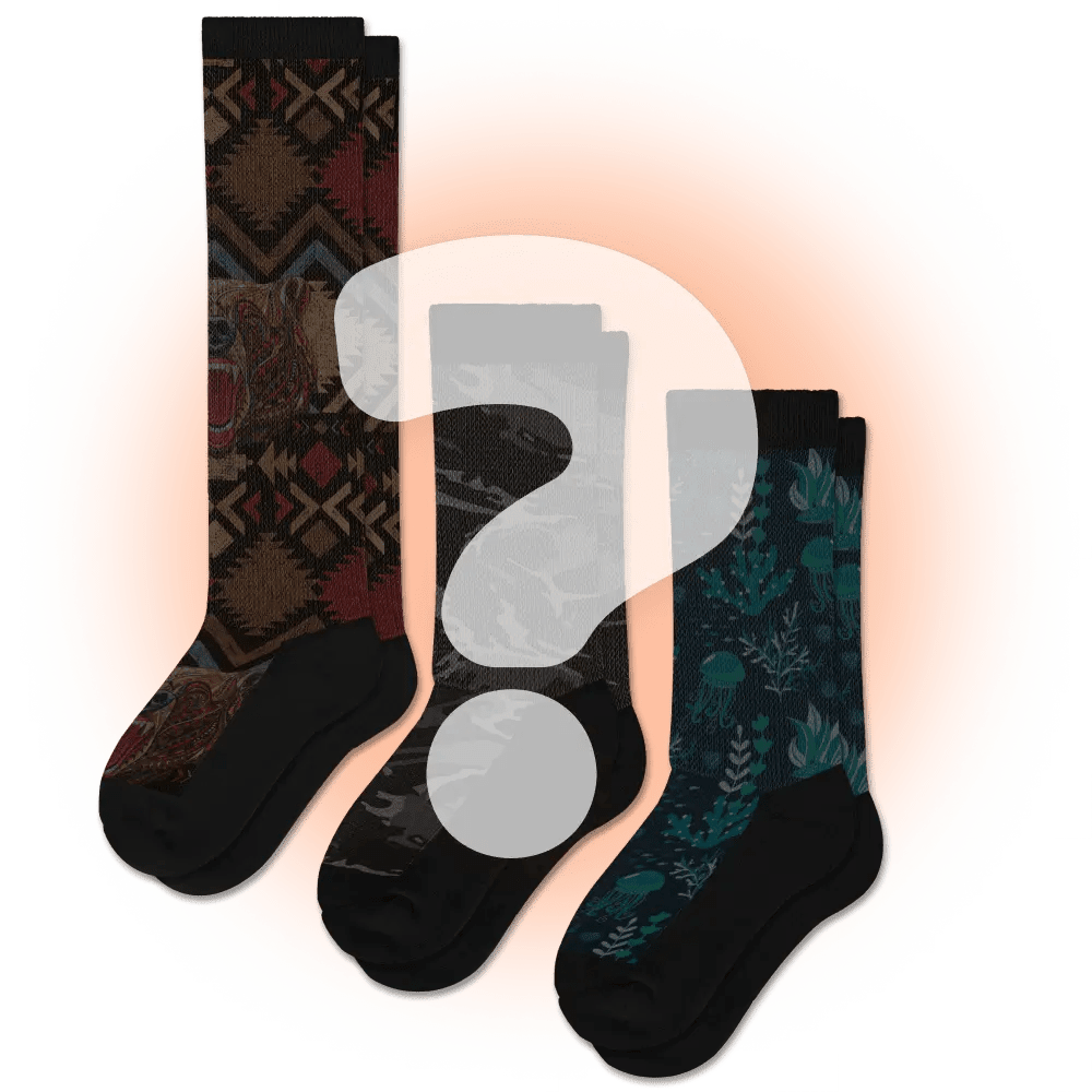 Mystery Socks - 3 Pair Easystretch Socks | Viasox