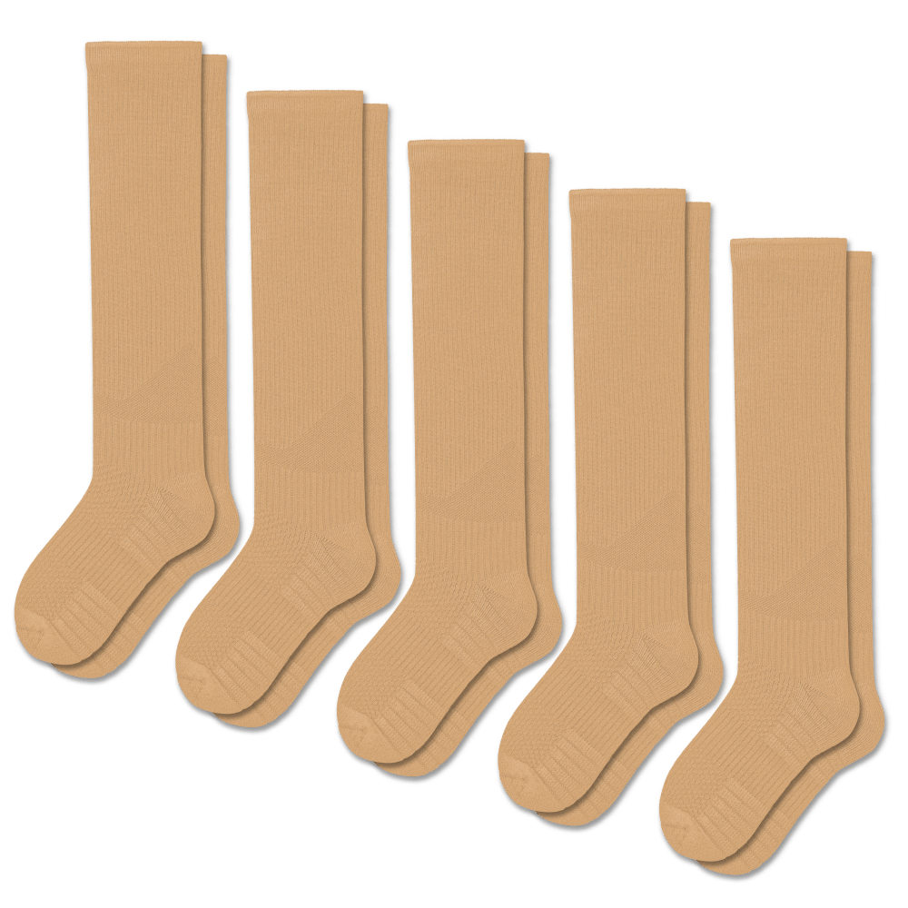 Viasox Peanuts Compression Socks 5-Pack Bundle - Style & Support