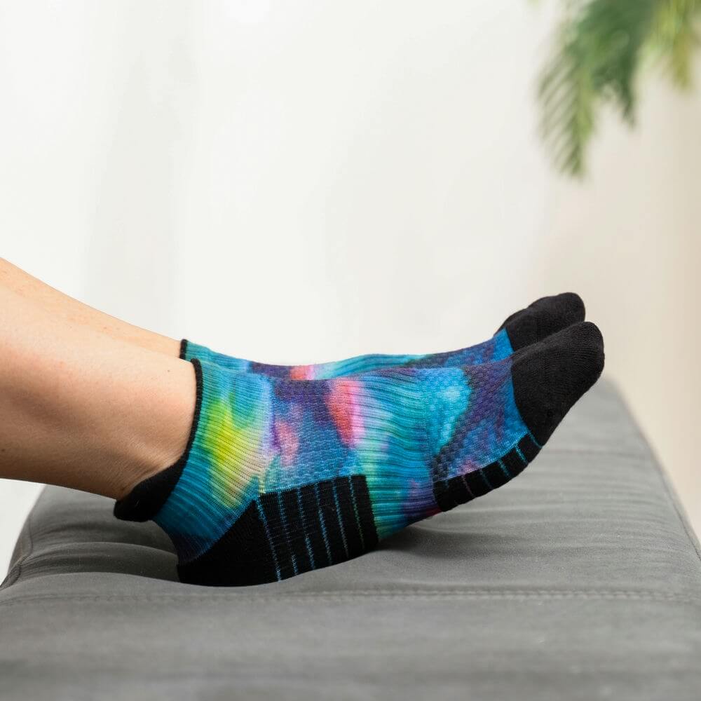 Viasox Northern Lights Ankle Compression Socks for Comfort and Style