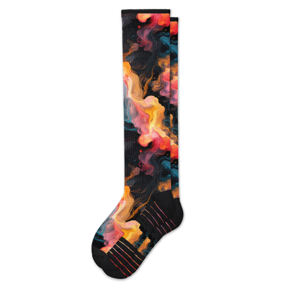 Midnight Lava Compression Socks – Viasox