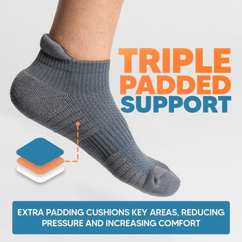Short Compression Socks In Navy Blue | Viasox Provides Comfort & Support