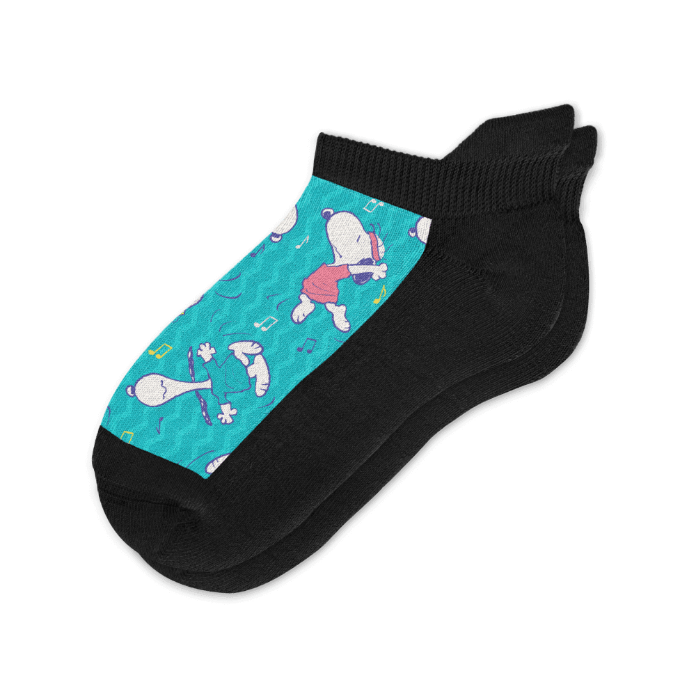 Snoopy Cozy Socks - Ankle length, Stretchy Fabric | Viasox
