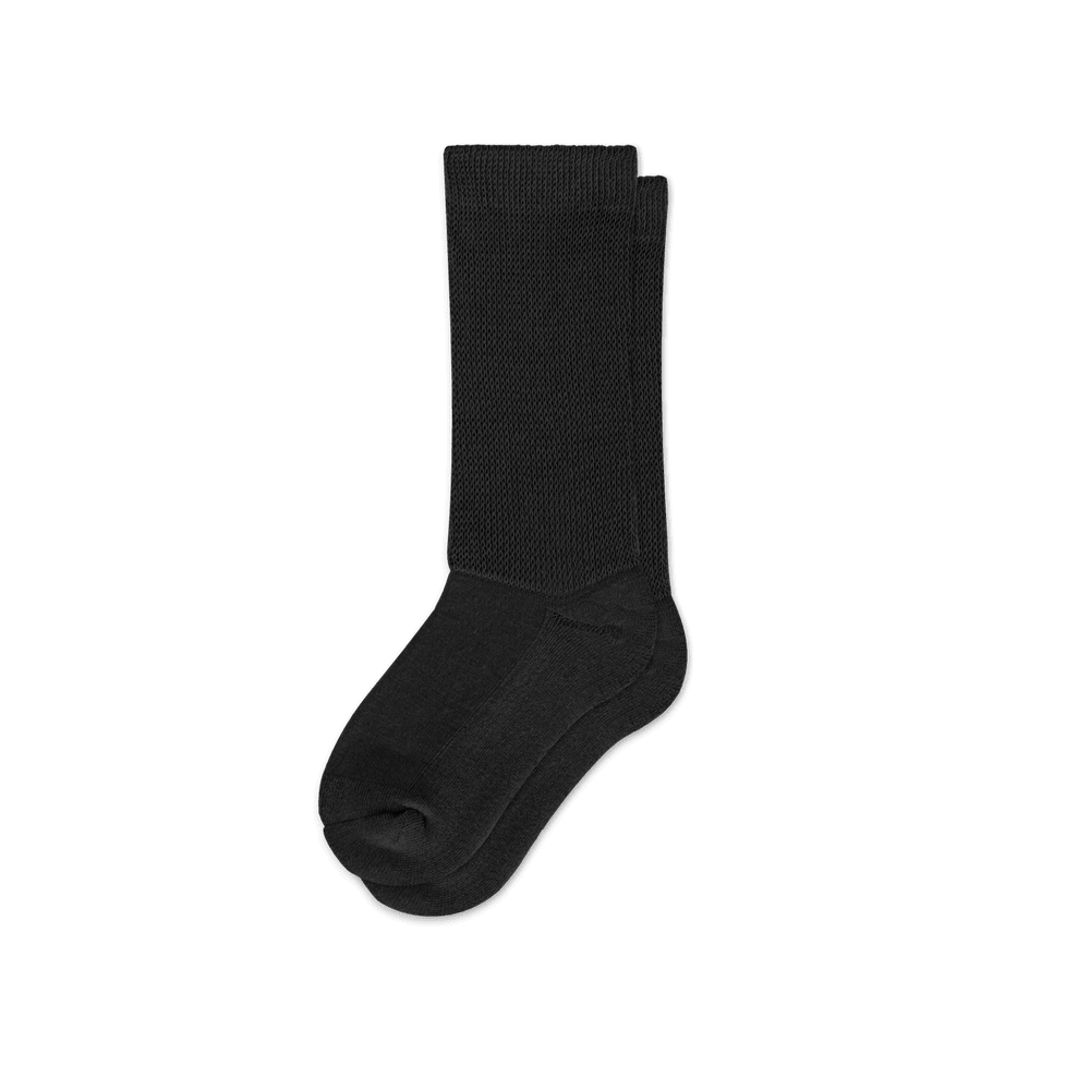Black EasyStretch™ Socks From Viasox | Comfort & Support
