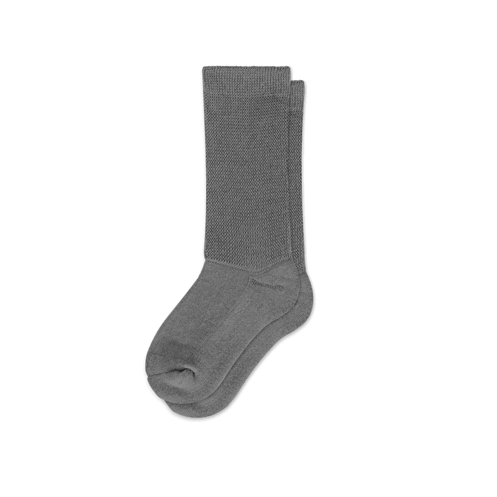 Gray EasyStretch™ Socks From Viasox | Comfort & Support