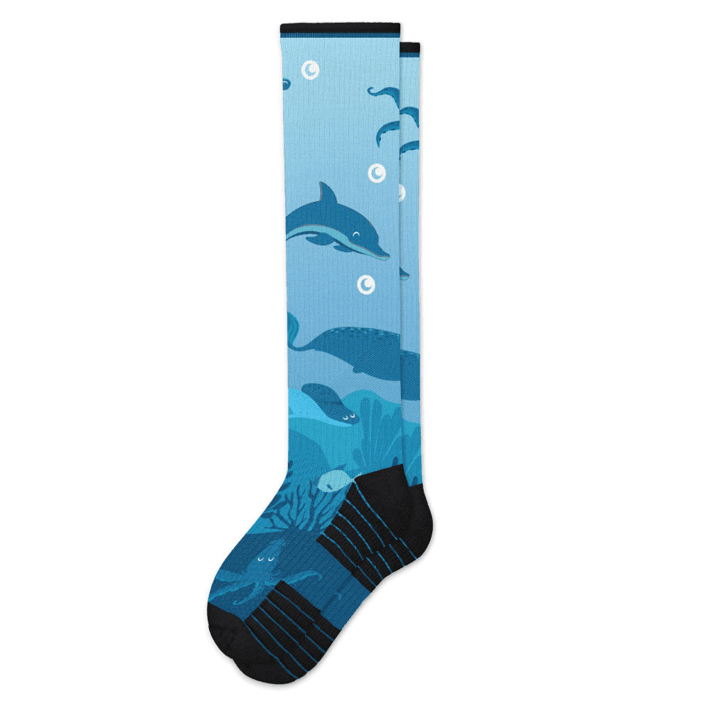 Compression Deep Sea Socks | Viasox Provides Comfort & Support