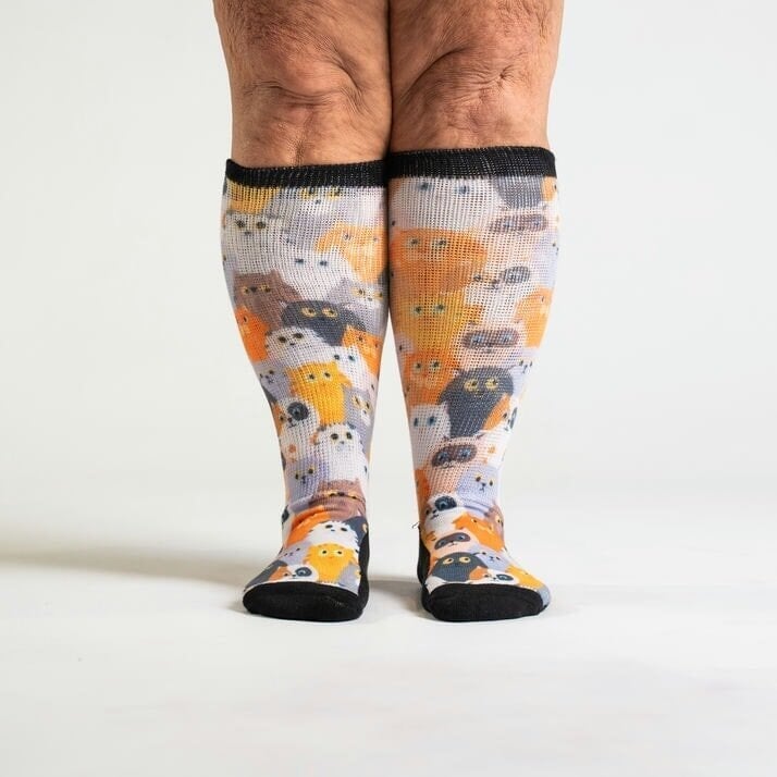 Cat Lovers EasyStretch™ Socks 3-Pack Bundle From Viasox